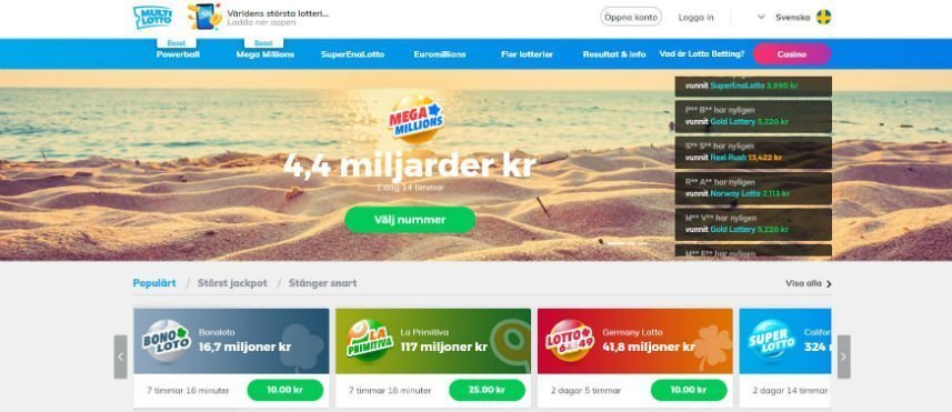 Multilotto - Spela lotto från hela världen online | 2021