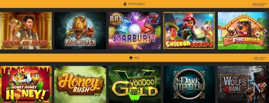 Snabbis Casino - 1500kr + 50 free spins i bonus! 2020
